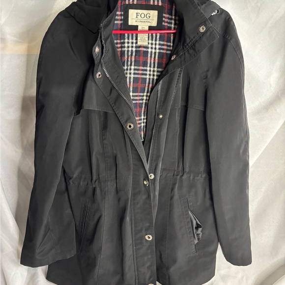 London Fog | Jackets & Coats | London Fog Charcoal Utility Jacket With ...